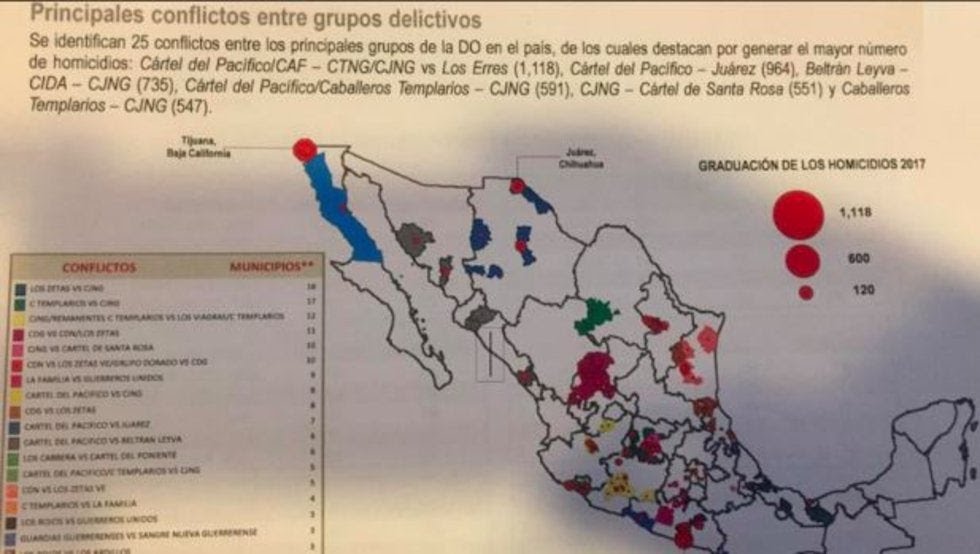 Los Cambios En El Mapa Del Narcotráfico En México Tras La Captura Del