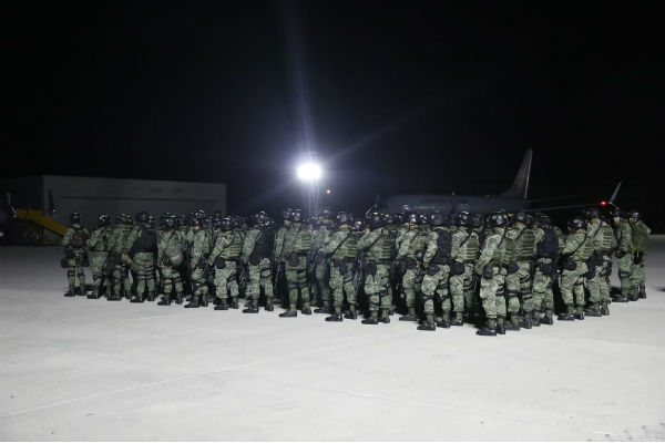Sedena envía 230 elementos militares a Sinaloa para reforzar seguridad