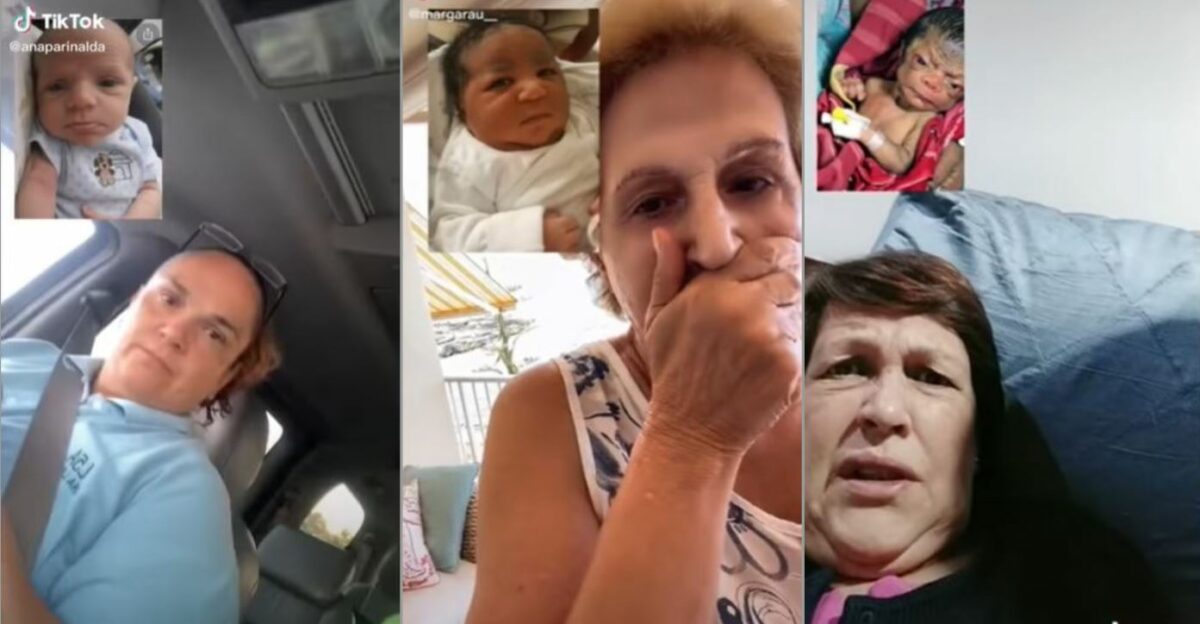 Un nuevo reto viral exhibe las reacciones honestas al ver a "bebés feos"